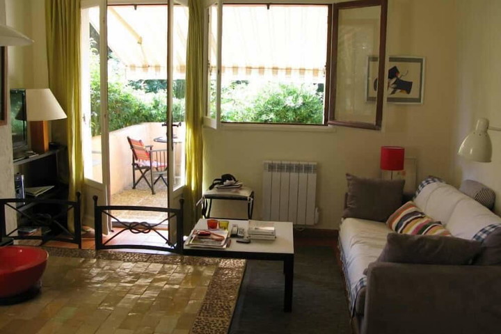 Cagnes Sur Mer  - Appartement  Rez-jardin Dans Résidence Standing Avec Piscine - Biot