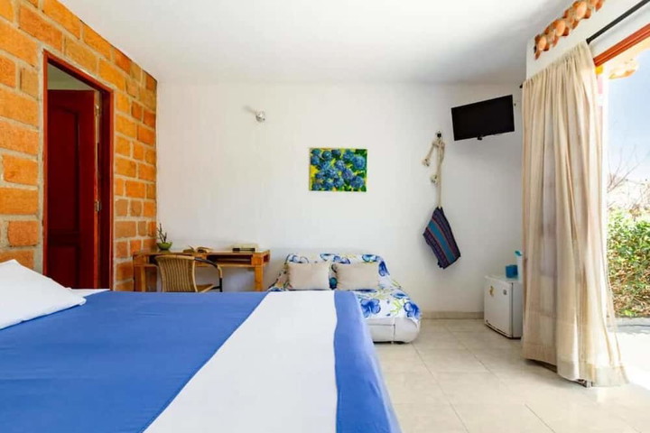 Casa Tara Double Room With Terrace And Sea Sight - Taganga