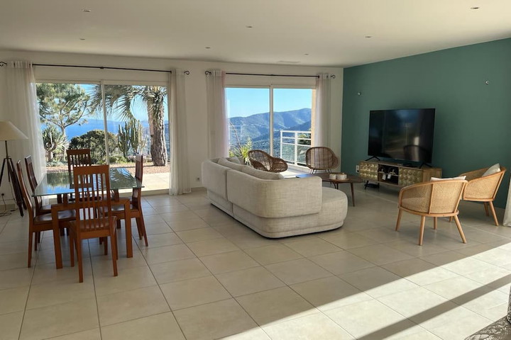 La Villa "Antonietta" Avec Vue Imprenable Sur La Mer - Ajaccio