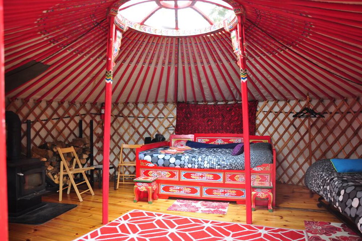 Big Red Yurt At Cabot Shores Wilderness Resort - Cape Breton Island