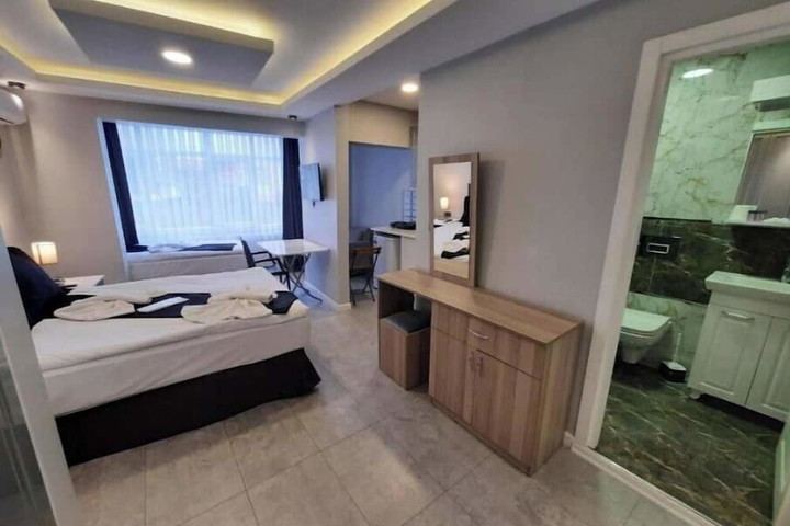Ararat Apart Standard  Apartman 2 Bedrooms 2 Bathrooms Ki̇tchen Blackout Curtains - Şişli