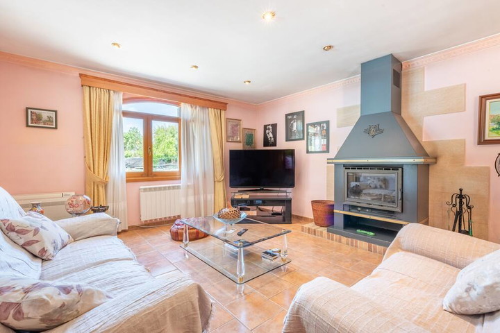 Villa 'Cas Moliner' Con Vistas A La Montaña, Wi-fi Y Aire Acondicionado - Palma