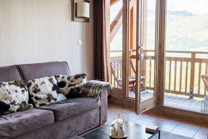 Exceptionnel 4 * Chalet Appartement Avec Vue Imprenable à Montchavin Les Coches - Peisey-Nancroix