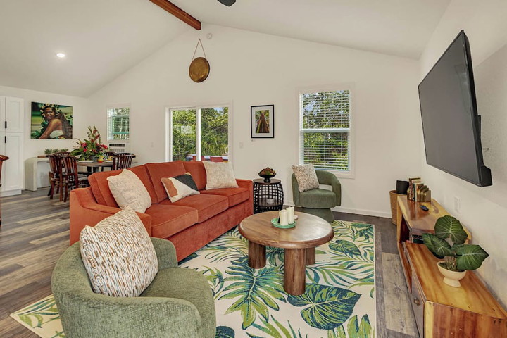Charming 3-bedroom House In Volcano W/laundry & Ac, Perfect For Your Getaway! - Volcano
