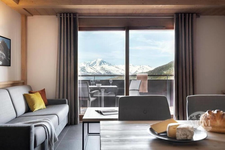 Wifi, Pied Des Pistes De Ski, Vue Montagne, Remise En Forme, Piscine, Sauna, Hammam, Balcon - La Plagne