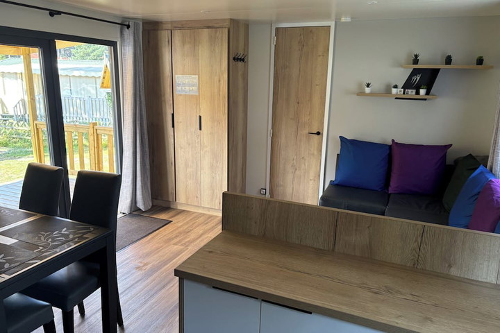 Mobil Home Premium Rapidhome 2024 6 Pers. 3 Ch 2 Sdb 2 Wc  Terrasse Au Calme - Côte d'Opale