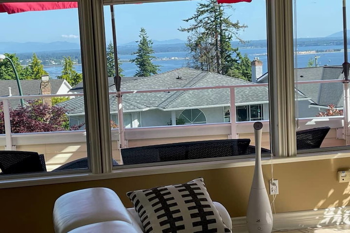 Ocean View & Mount Baker 5 Min From The Beach! Canada Longest Pier, Restaurant - White Rock