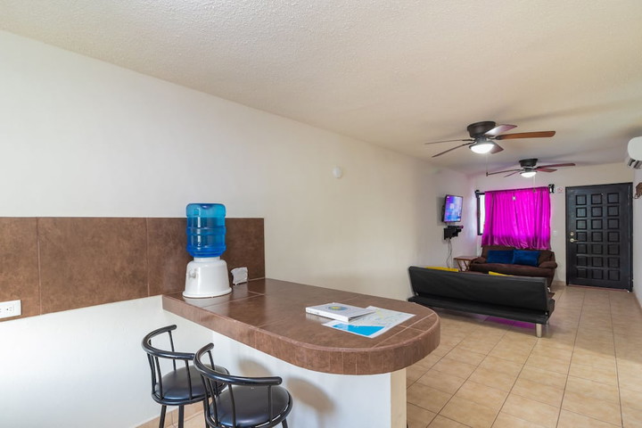 Great Furnished 2 Bedroom Apt #4  Half-block From Beach - Loreto