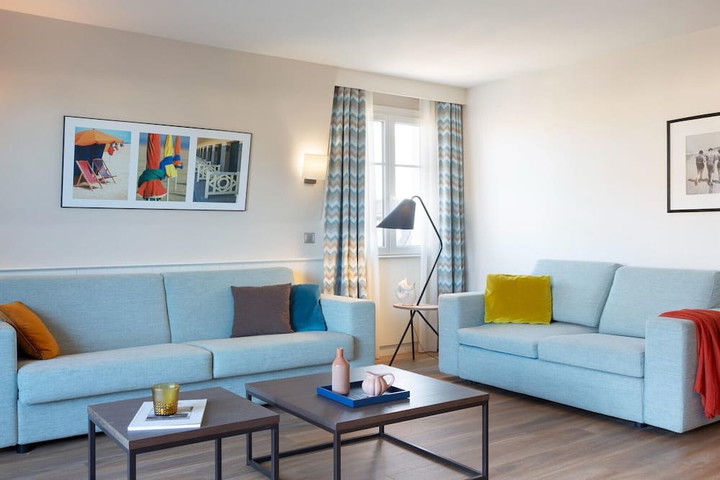 Ferienwohnung Mit Panoramablick Am Hafen Für 6 Personen In Deauville - Deauville