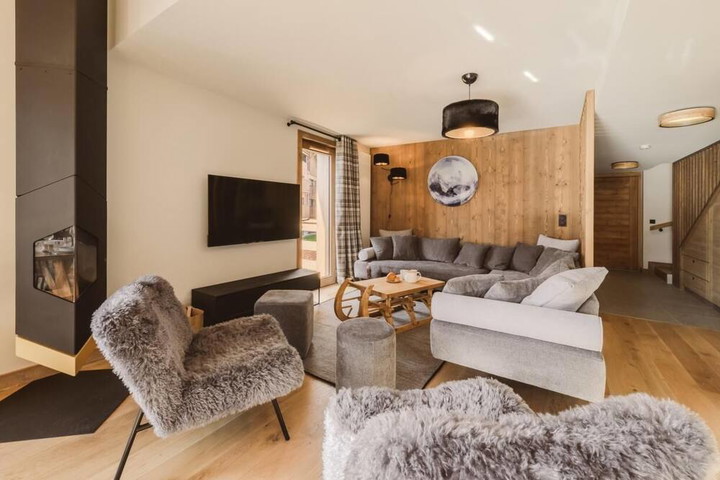 Chalet, Wifi, Swimming Pool, Sauna, Hammam, Terrace, Parking, Tv, Ski Locker, 106m², Megève - Cordon