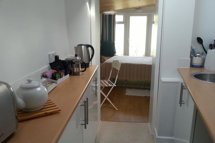 Self Contained Garden Studio Avec Private Decked Terrasse - Dorset