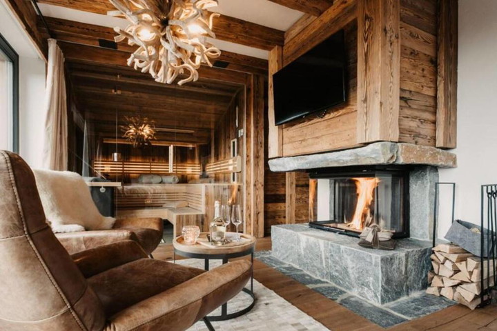 Premium Lodge With Mountain View, Sauna And Pool - Wagrain
