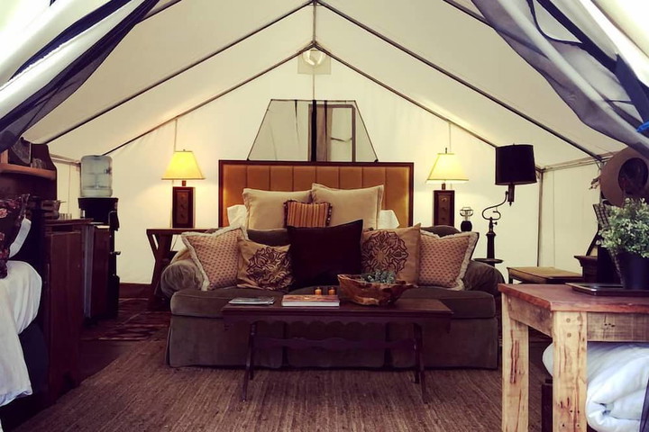 Glamping Tent Rental For Farm Stay At A Working Ranch In Carbondale Near Aspen And Maroon Bells, Colorado - Colorado