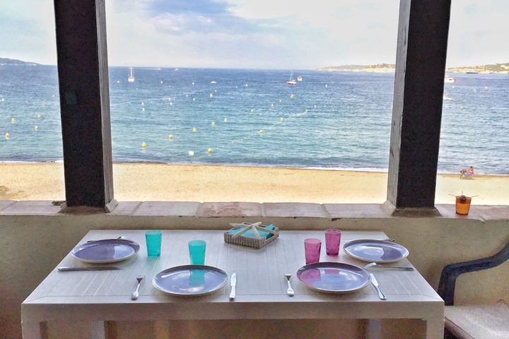 Rare Sur La Plage - Vue Exceptionnelle Port Grimaud<>appartement Climatisé Wifi - Cogolin