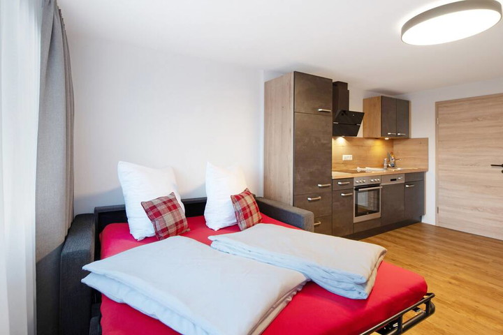 Ferienwohnung Rothirsch, 45 Qm, 1 Schlafzimmer, 1 Schlafsofa, Max. 4 Personen - Schluchsee