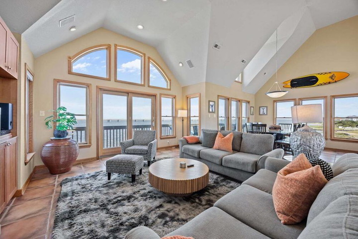 7011 - Banzai Landing - Soundfront Escape | Pool & Hot Tub - Rodanthe, NC