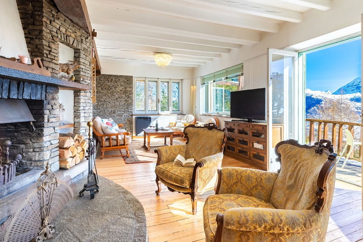 Chalet Moon Mountains/spa Privé Sur Demande/accès Direct Aux Pistes De Ski - Montgenèvre