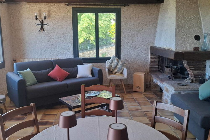 Maison Provençale 9 Pers, Vue Mer Panoramique, Piscine, Jacuzzi, Calme, Verdure - Grasse