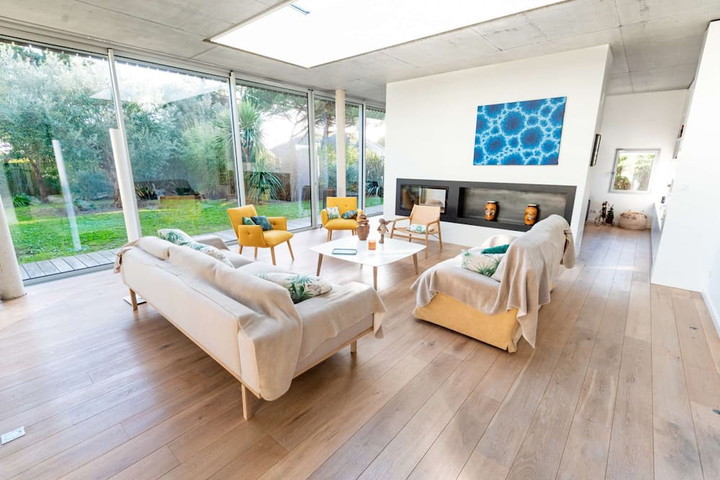 Villa D'architecte 10 Pers. 5 Suites, Jardin Clos, Plages à Pied - Lomener - Larmor-Plage