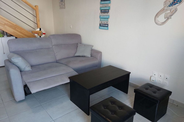 Acogedor Apartamento Para 5 Personas Con A/c, Piscina, Wifi, Tv, Terraza Y Mascotas Permitida - Mimizan