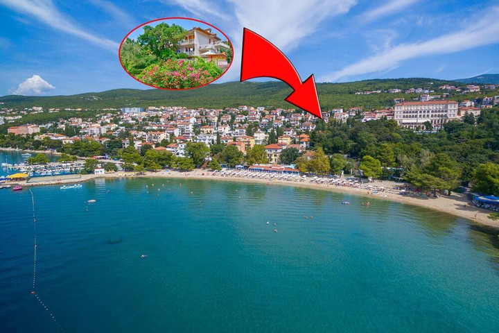 Cosy Apartment Just 300 Metres From The Sandy Beach With Sea View And Parking Space - Crikvenica