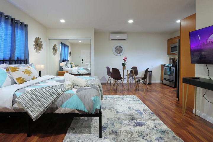 Chic La Studio Oasis Near Lax, Sofi, Usc, Dtla - 콤프턴
