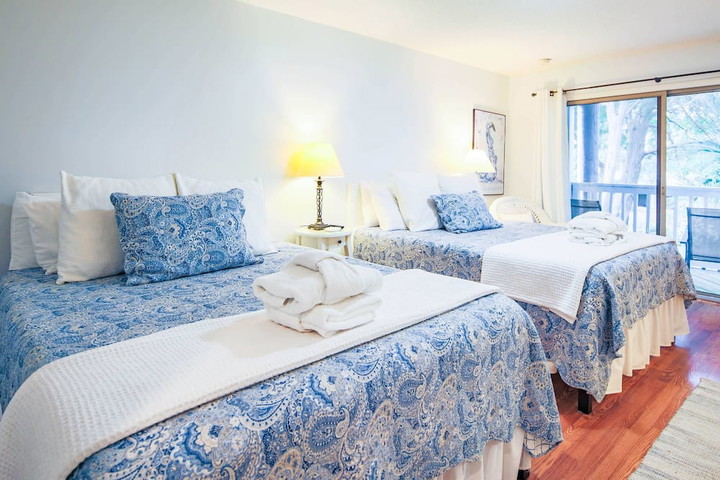 Lagoon Views, Private Balconies, Wildlife, En Suite Bathrooms, Pool & 2 Master Beds. 5 Min To Beach - South Carolina