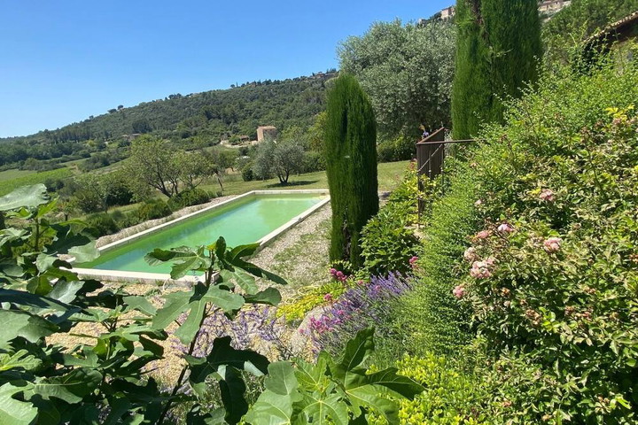 Facing The Entire Luberon Park & View Of Gordes, A Beautiful 5 Bedrooms House - Gordes