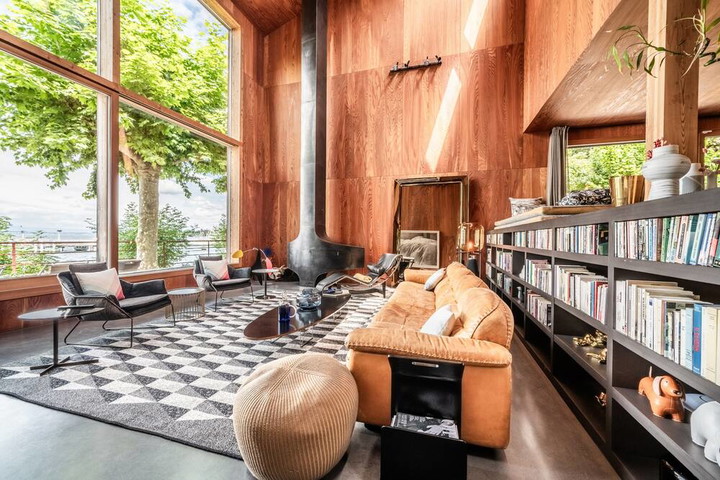 Villa 'Otoctone Bord Du Lac Léman' Avec Vue Sur Le Lac, Wi-fi Et Climatisation - Évian-les-Bains