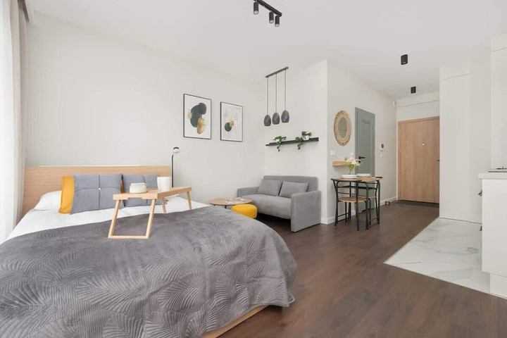 Modern Studio In The Center Of Katowice | Parking And Balcony - Katowice