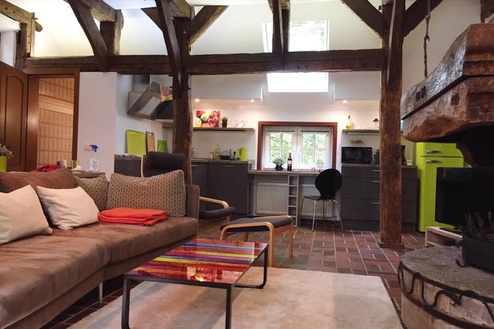 Casa Di Campagna - Heuerhaus A 2 Colonne Nella Piscina Sauna Con Giardino Del Rhodo Bambini Fino A 16 Anni Gratis - Westerstede