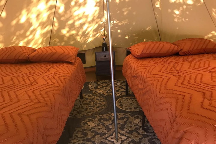Sequoia Jewel -16 Foot Bell Tent With Double Beds. 4.5 To Sequoia National Park. - Three Rivers, CA