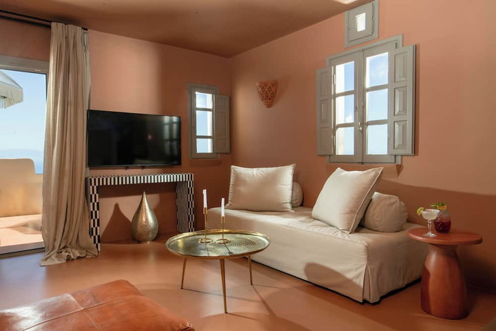Terra Verde Oia Suites - Terracote Grand Suite Sea View With Outdoor Jetted Tub - Santorin