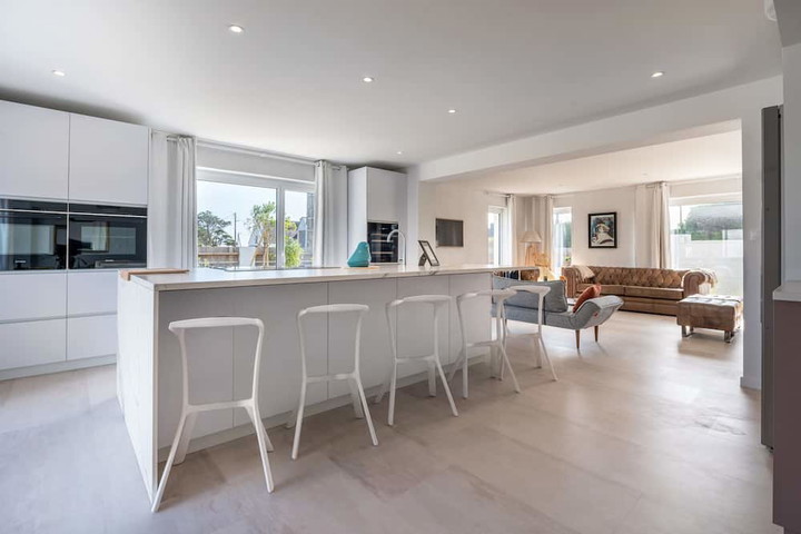 Villa Familiale « Les Palissades - La Mer Du Bon Côté » Avec Vue Mer, Wi-fi Et Climatisation - Carnac
