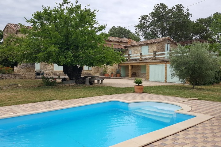 Charmant Mas Avec Piscine Privée, Terrasse Et Wi-fi à Bagard - Alès