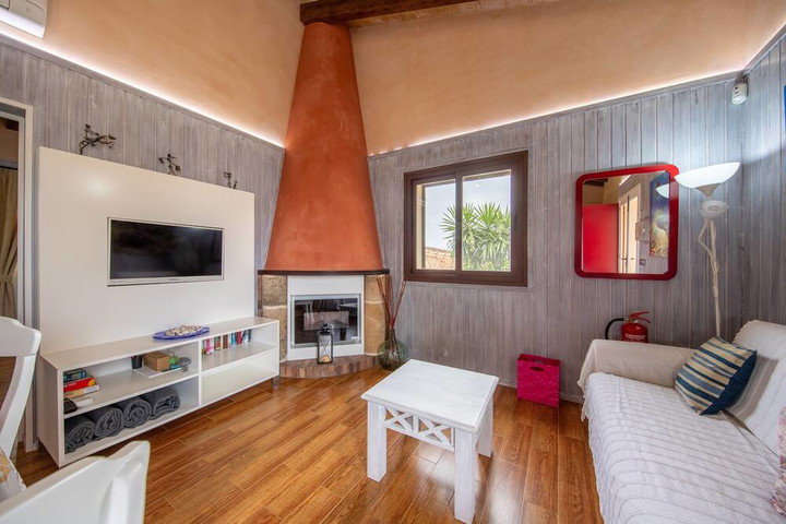 Maison De Campagne "Villa Sa Teulada" Avec Vue Sur Les Montagnes, Wi-fi Et Climatisation - Can Picafort