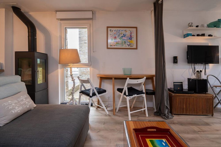 Studio 'Le Rivage Bord De Mer Parking Wifi' Avec Balcon Et Wi-fi - Arzon