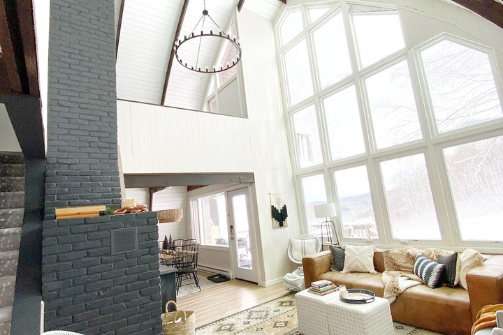 "Le Chalet Arqué" Vues éPoustouflantes Sur Green Mountain Proche De Killington Et Okemo - Vermont