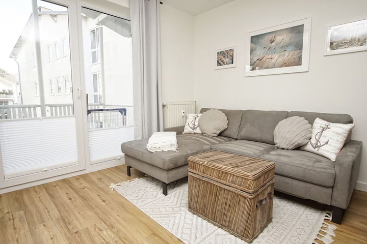 Balkon, Gratis Nutzung Vom Ahoi Erlebnisbad Und Sauna - Villa Karola Fewo 09 - - Göhren