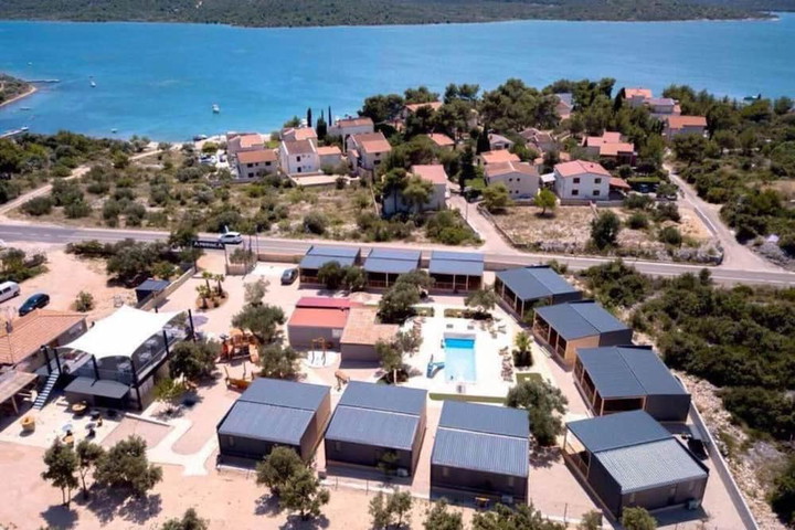 Sak Mobile Homes - Classic Two Bedroom Mobile Home With Terrace And Sea View - Murter