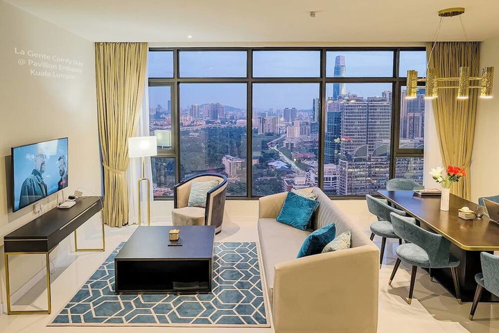 Luxury Klcc 3br Embassy Area, Infi Pool @ La Gente - Kuala Lumpur