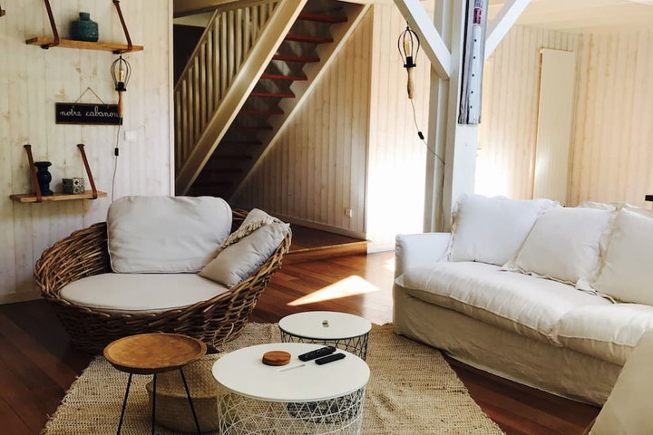 Bassin D'arcachon : Villa Avec Piscine Chauffee Pour 16 Personnes - Bassin d'Arcachon