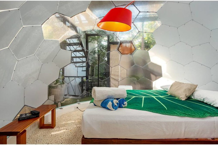 Moon Bubble House In A Magic Village - Riviera Maya