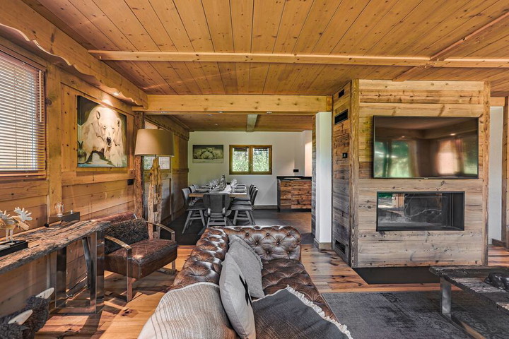 Chalet Situation Exceptionnelle Sur Les Pistes De Ski Megève - Flumet