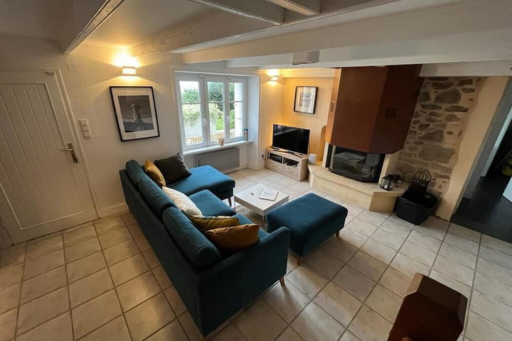 Fisherman's House / Penty In Plogoff With Terrace, Garden And Sea View Near The Beach - Plogoff