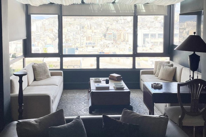 Luxuriöses Penthouse Mit Privatem Pool, Dachterrasse Und Ausblick - Athen