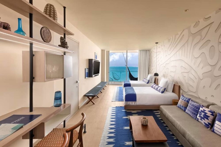 Luxury Beachfront Stay With Marina, Swimming Pool, Spa & Golf Nearby | 2 Units - Cancún