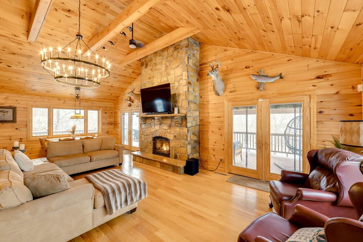 W Branch Del Cabin Fully Equipped: Private Island - Deposit, NY