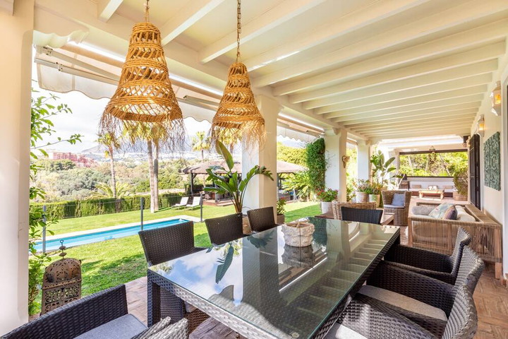 Villa De Lujo Larios Torrequebrada Con Vistas Al Mar, Piscina Y Wi-fi - Torremolinos
