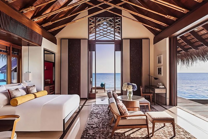 One&only Reethi Rah, Water Villa King Bed, Private Beach, Balcony W/ Sea View! - Maldives
